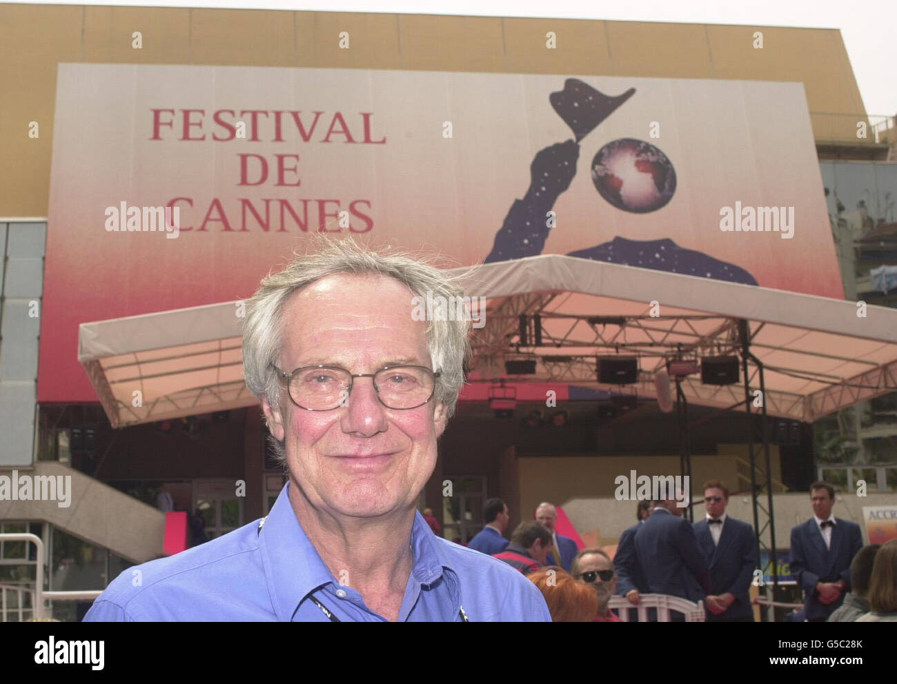 Film critic Barry Norman at the 54th Cannes Film Festival in France. A ...