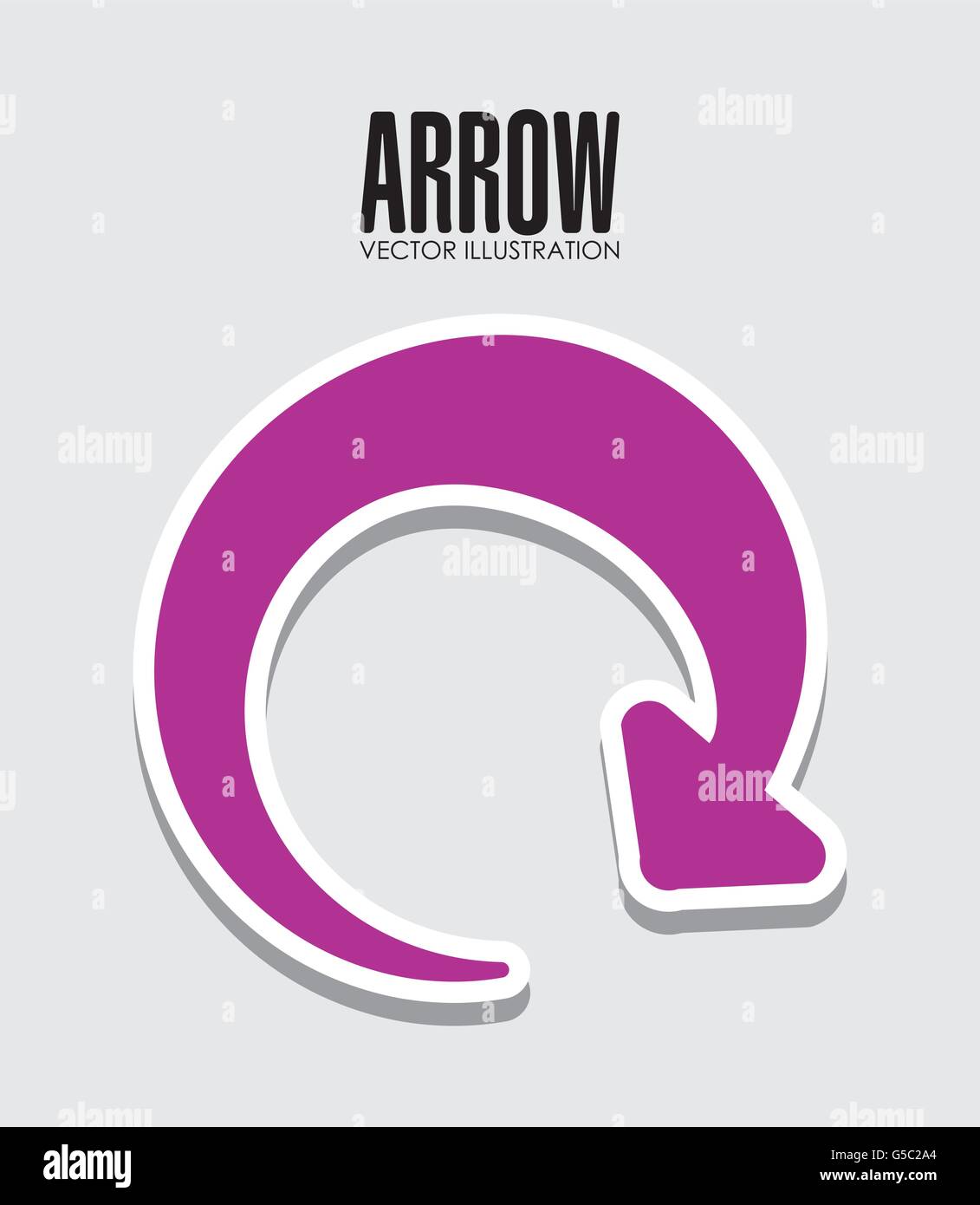 Arrows icons graphic Stock Vector Image & Art - Alamy