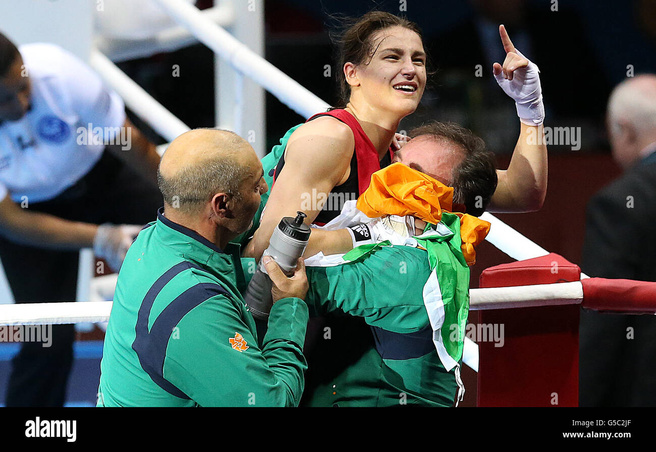Katie Taylor Olympic Gold Hi res Stock Photography And Images Alamy