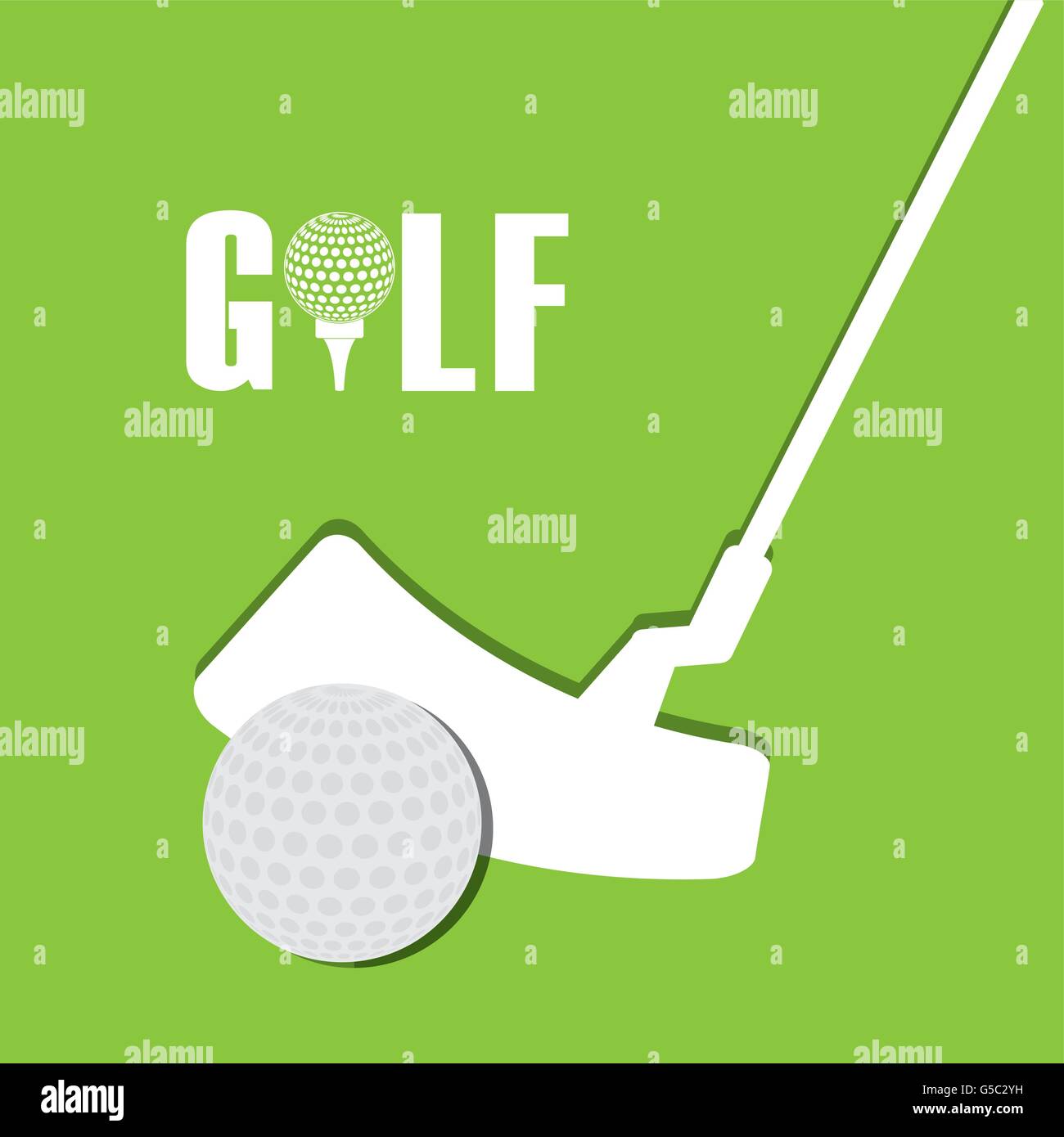 Golf sport design Stock Vector Image & Art - Alamy
