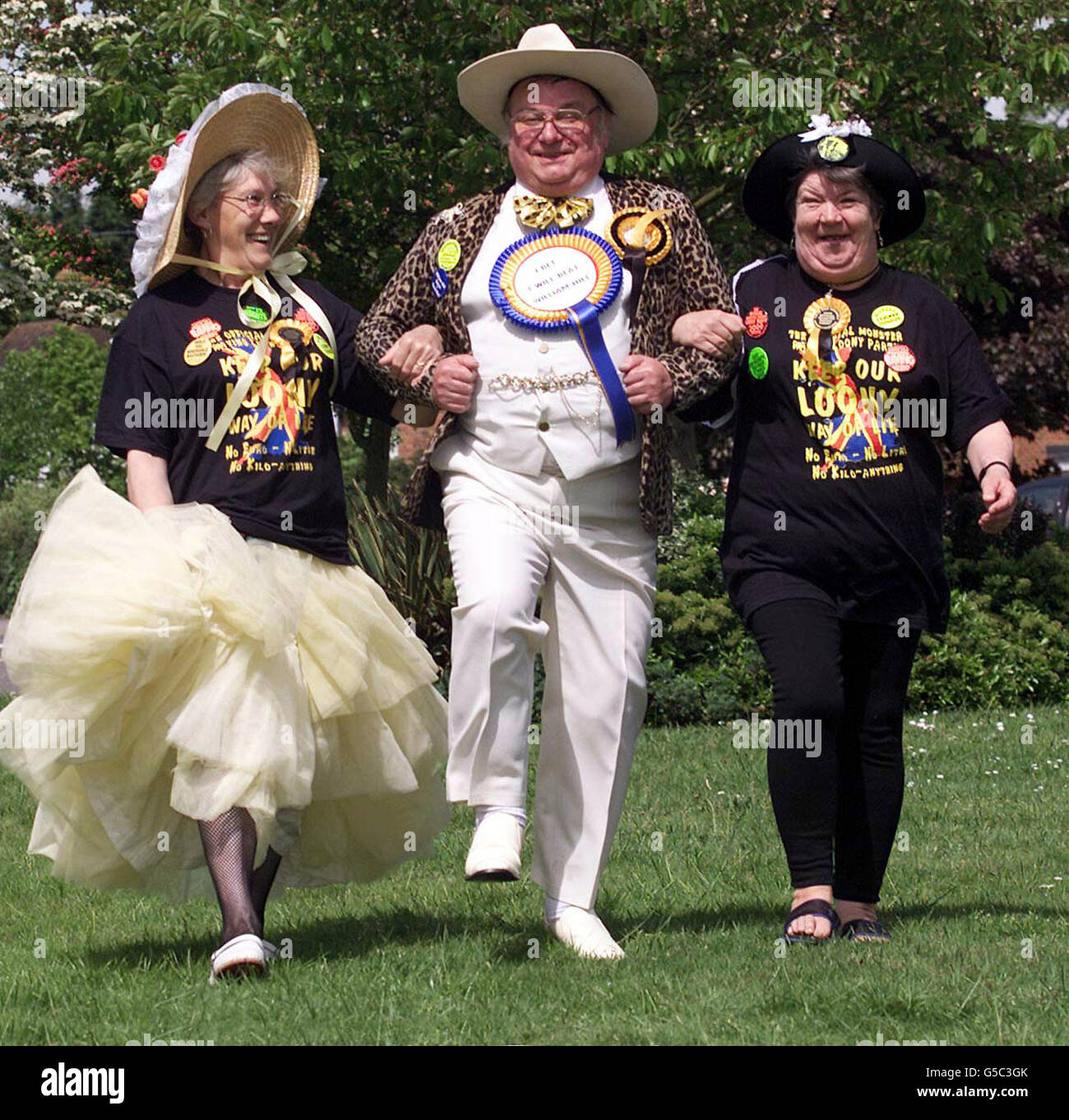 Monster Raving Loony Party Rosette Stock Photos & Monster Raving Loony ...