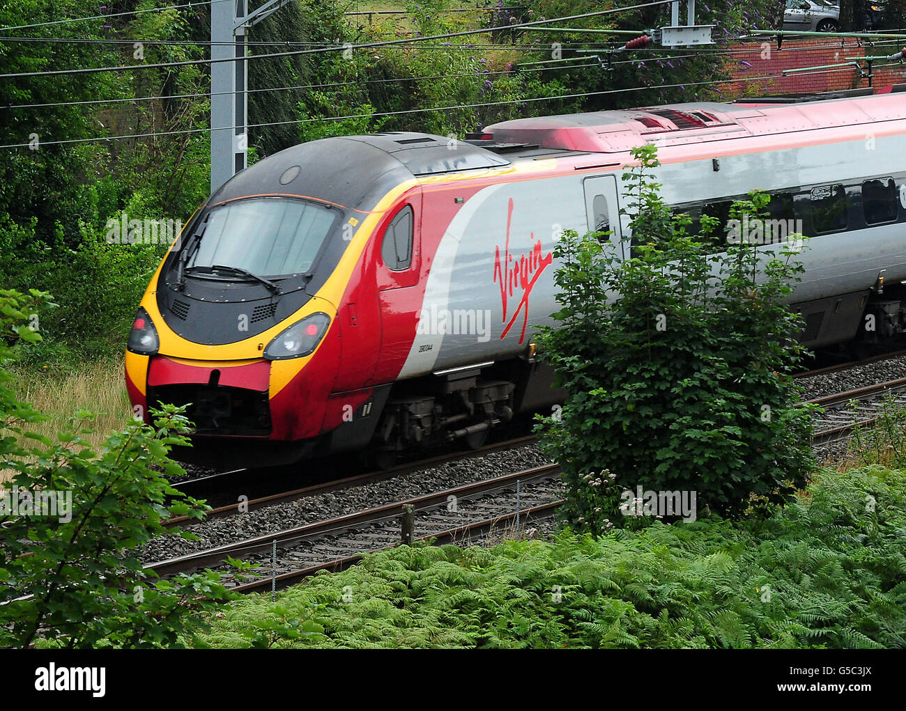 West Coast main line franchise announcement Stock Photo - Alamy