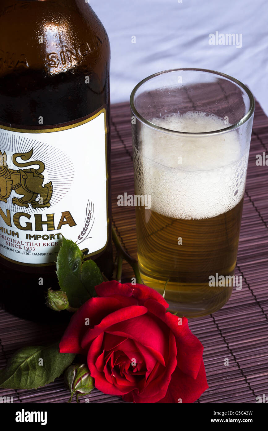 Singha Beer Bottle High Resolution Stock Photography and Images - Alamy