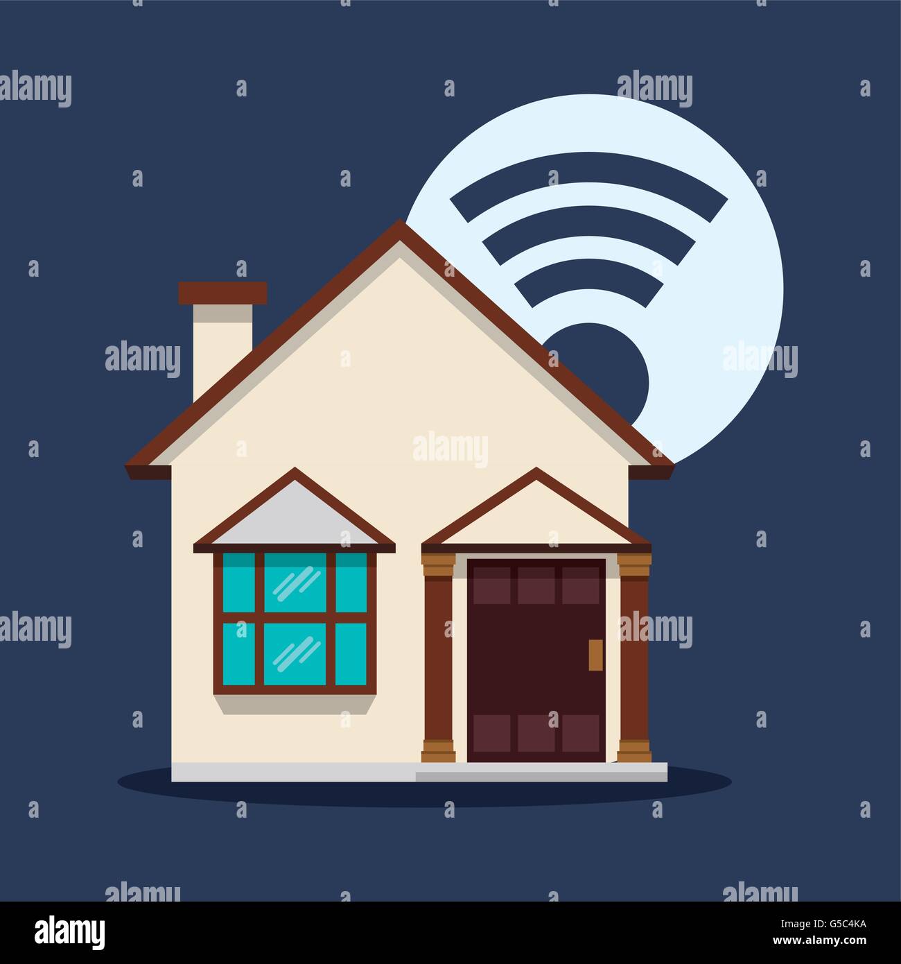 Smart house technology Stock Vector Image & Art - Alamy