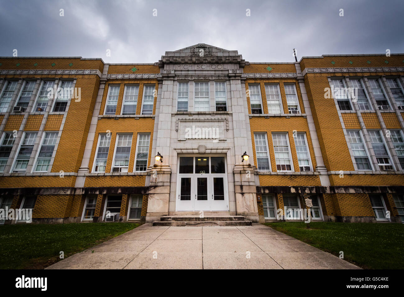 An old high school building in Hanover, Pennsylvania Stock Photo - Alamy