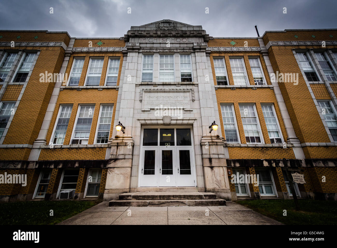 An old high school building in Hanover, Pennsylvania Stock Photo - Alamy