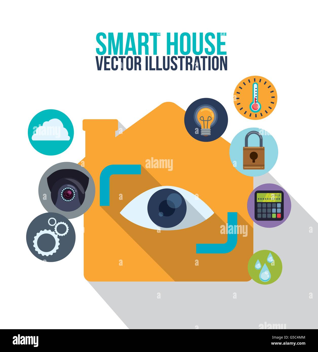 Smart house technology Stock Vector Image & Art - Alamy