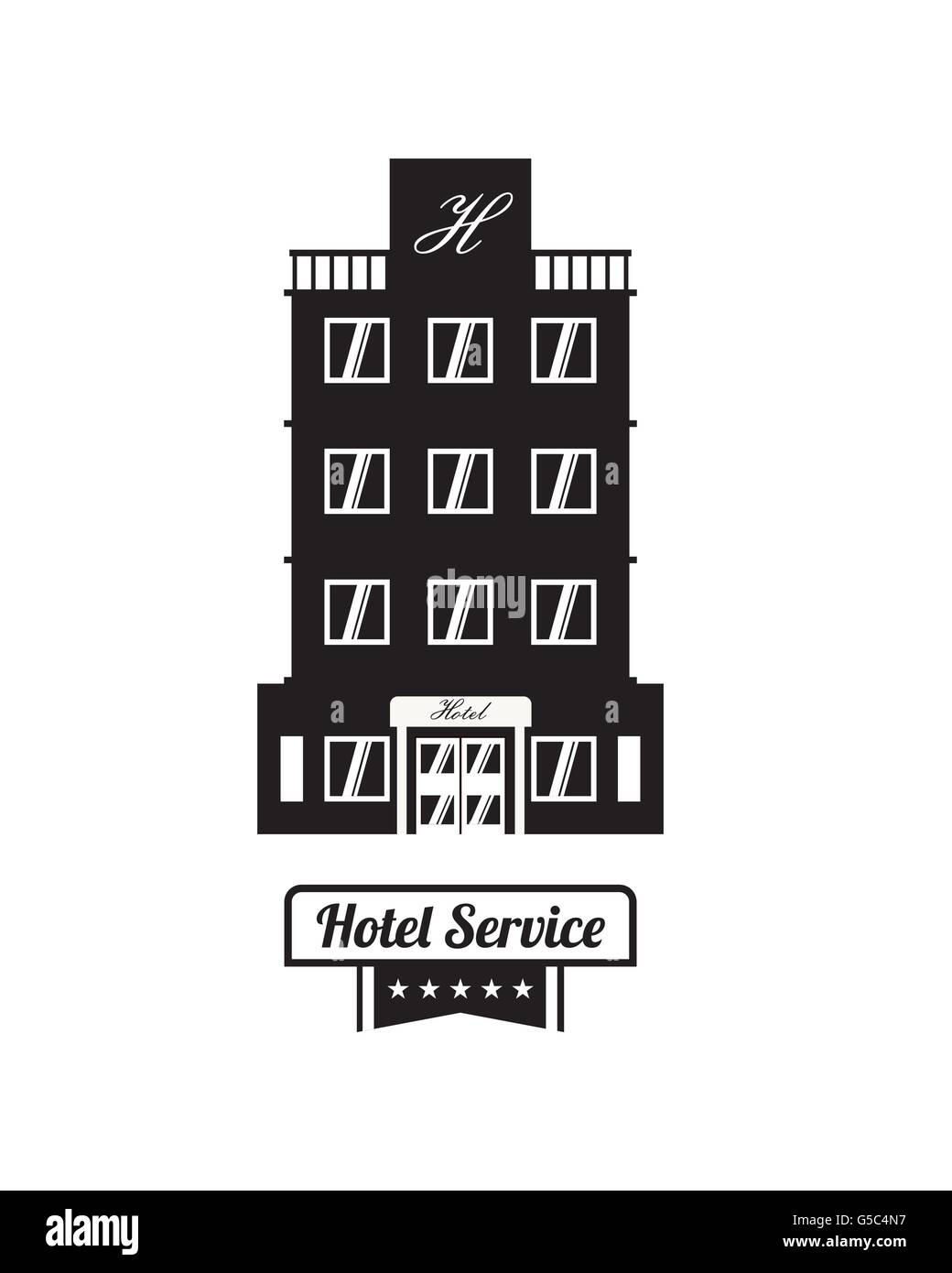 Hotel service icon Stock Vector Image & Art - Alamy