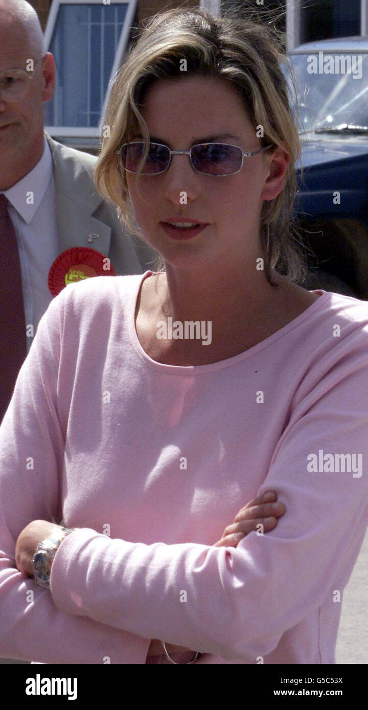 Xanthe Steen, daughter of Tory MP Anthony Steen, at Tideford Organic ...