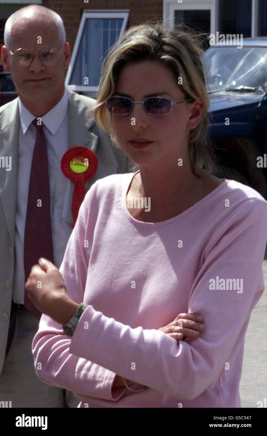 Xanthe Steen, daughter of Tory MP Anthony Steen, at Tideford Organic ...