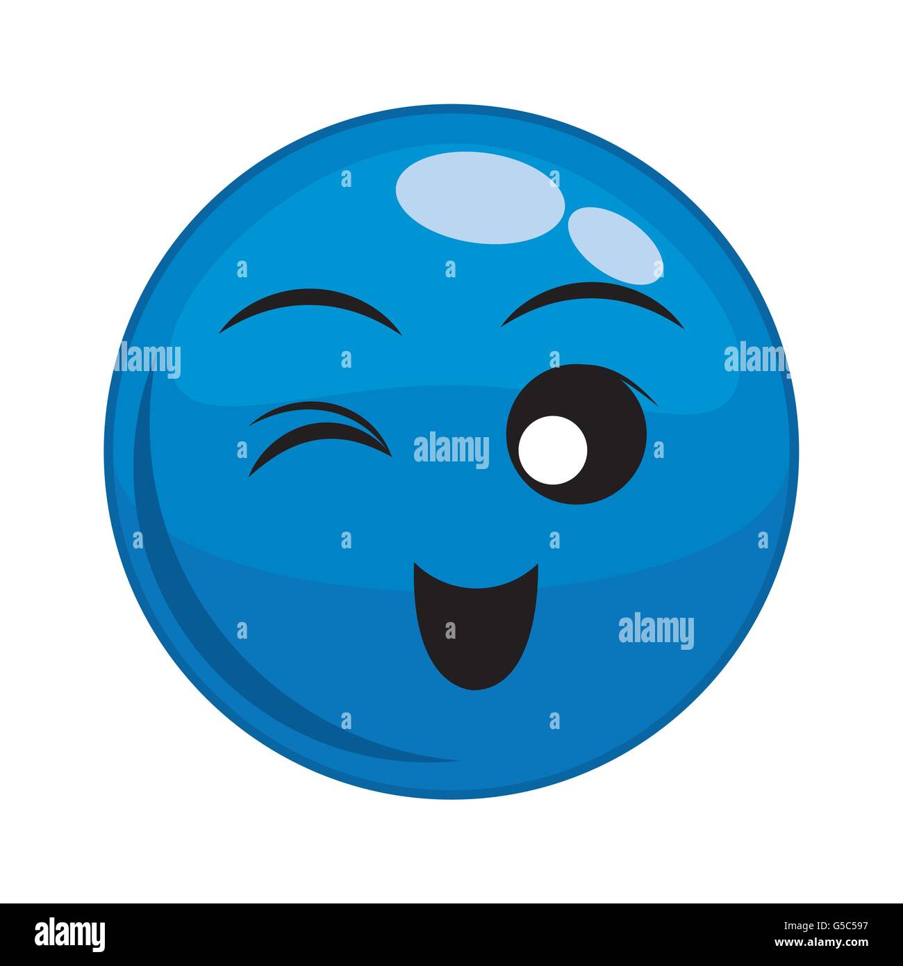 Funny cartoon face Stock Vector Image & Art - Alamy