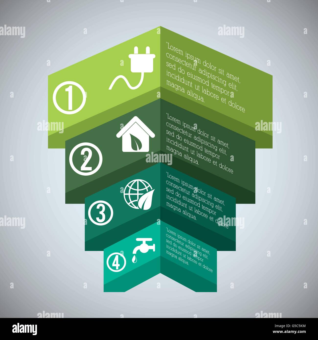 Business infographic with icons Stock Vector Image & Art - Alamy