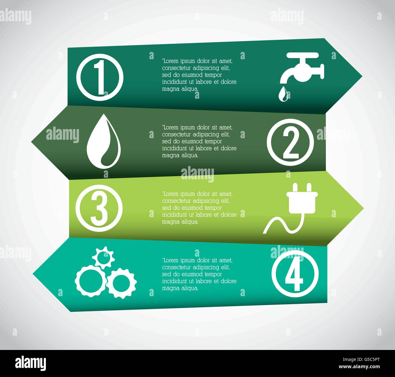 Business infographic with icons Stock Vector Image & Art - Alamy