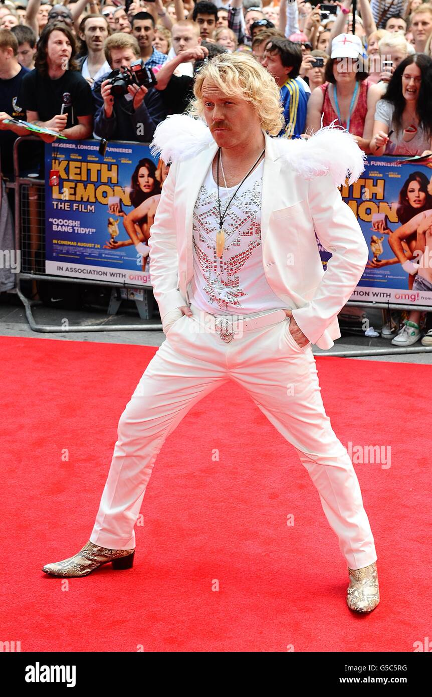 Leigh Francis aka Keith Lemon arriving for the UK Premiere of Keith ...
