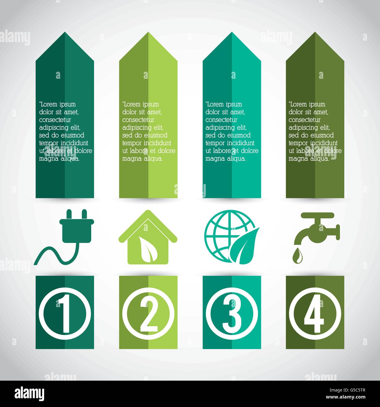 Business infographic with icons Stock Vector Image & Art - Alamy