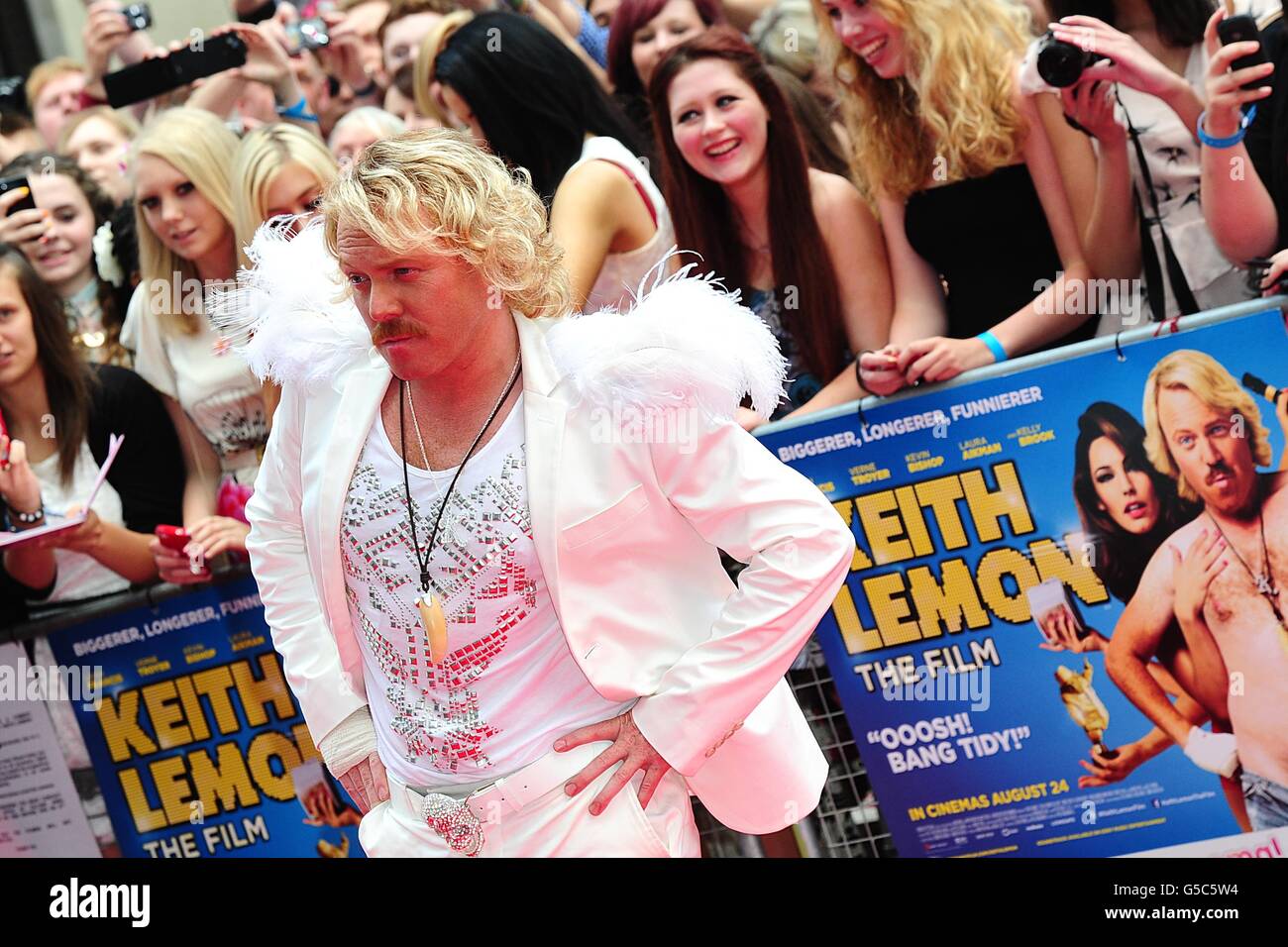 Leigh Francis aka Keith Lemon arriving for the UK Premiere of Keith ...