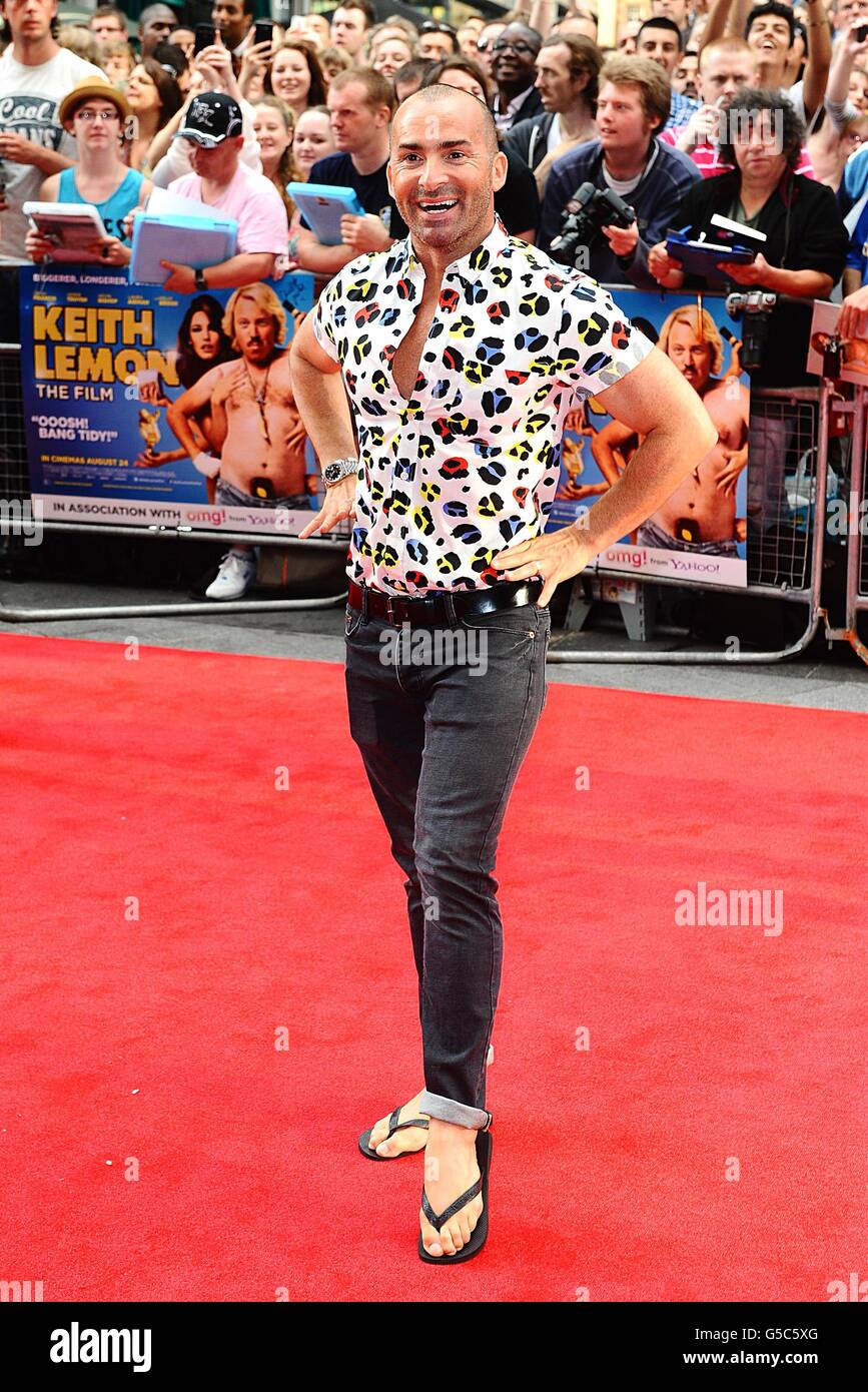 Keith Lemon The Film UK Premiere - London Stock Photo - Alamy