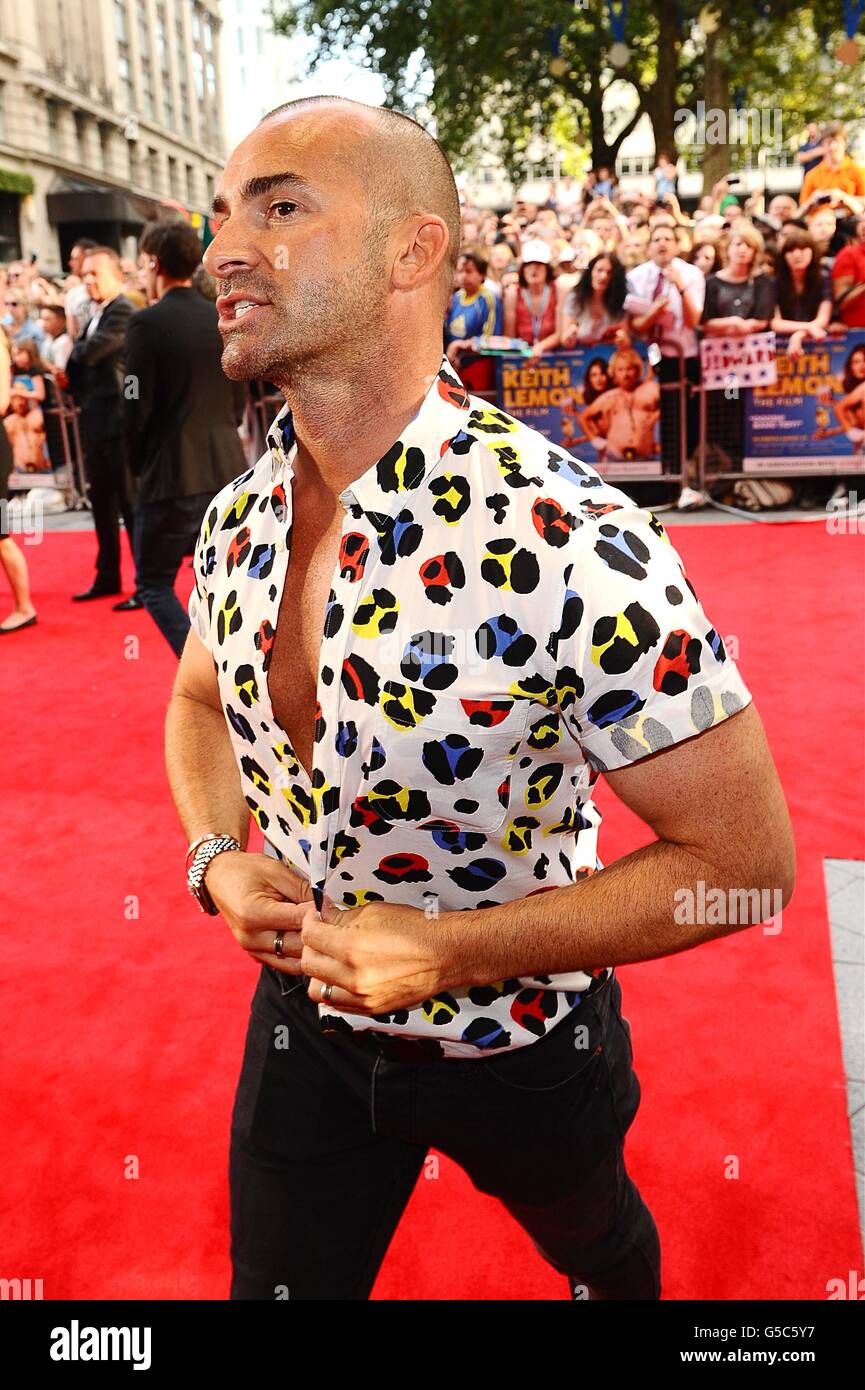Keith Lemon The Film UK Premiere - London Stock Photo - Alamy