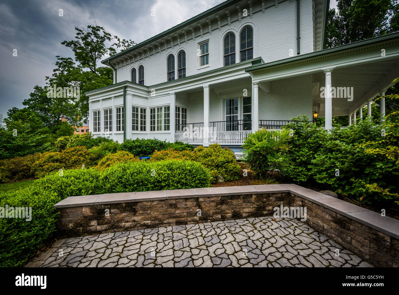 The Norris Wachob Alumni House, on the campus of Gettysburg College, in ...