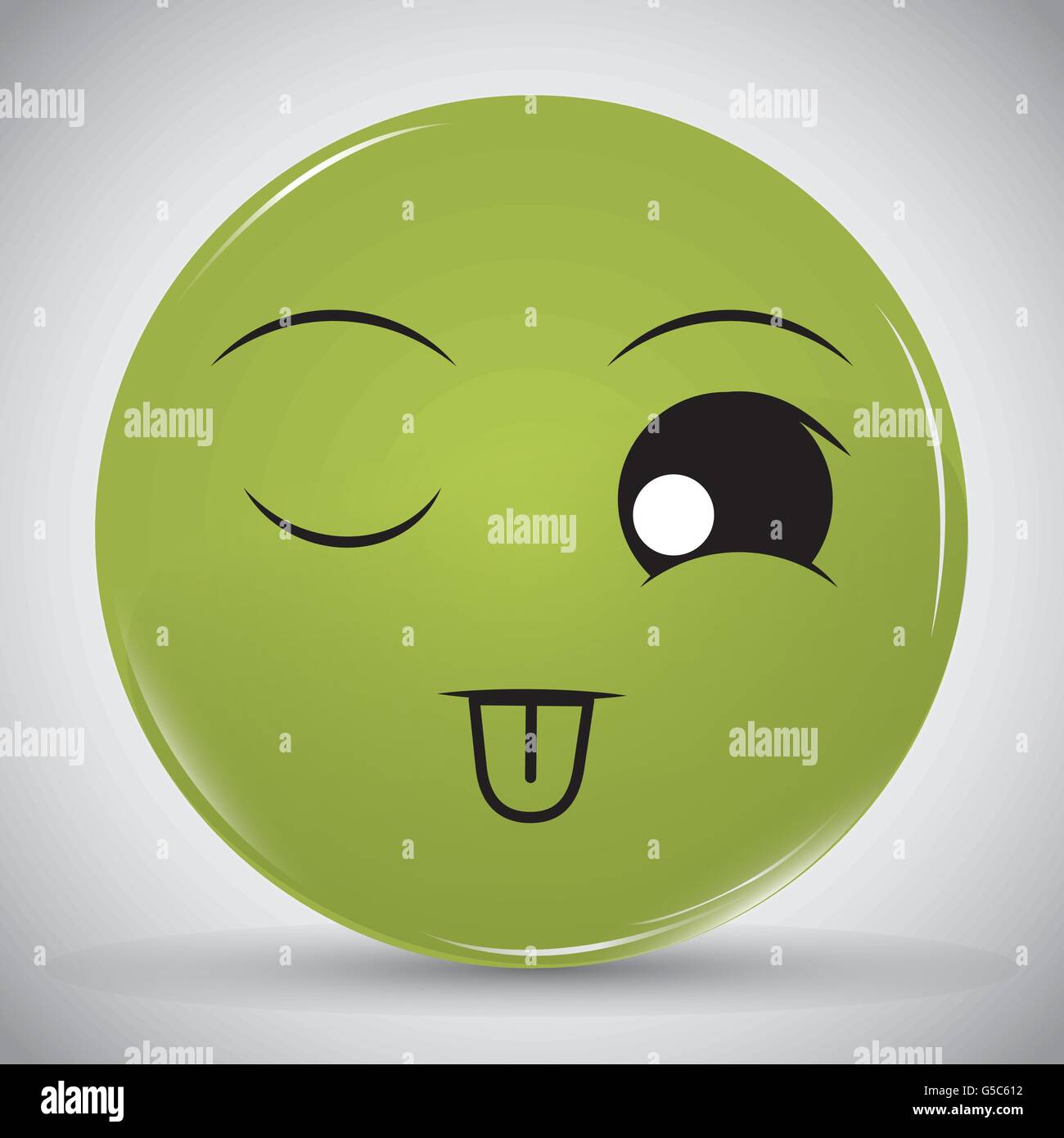 Funny cartoon face Stock Vector Image & Art - Alamy