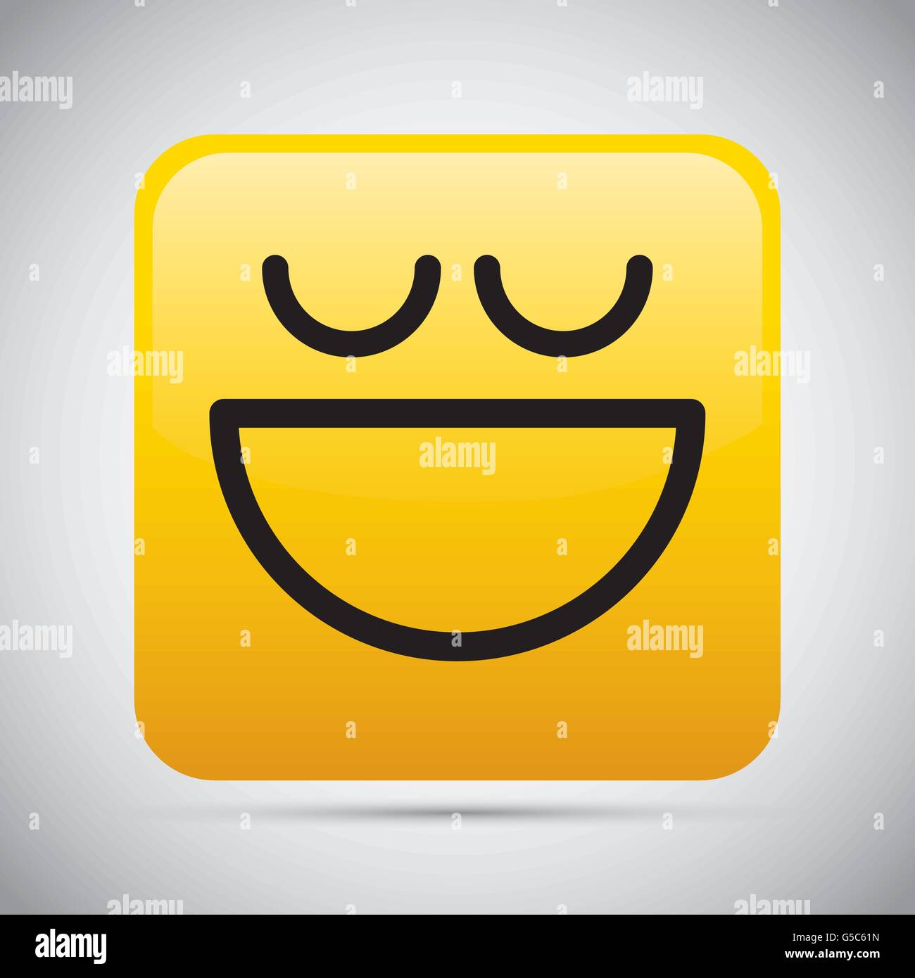 Funny cartoon face Stock Vector Image & Art - Alamy