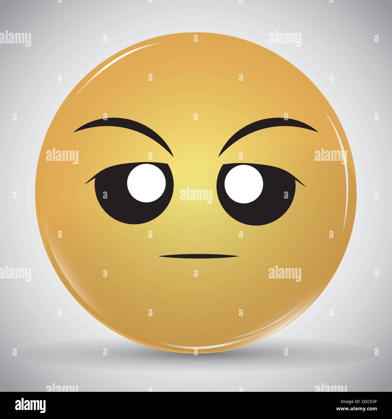 Funny cartoon face Stock Vector Image & Art - Alamy