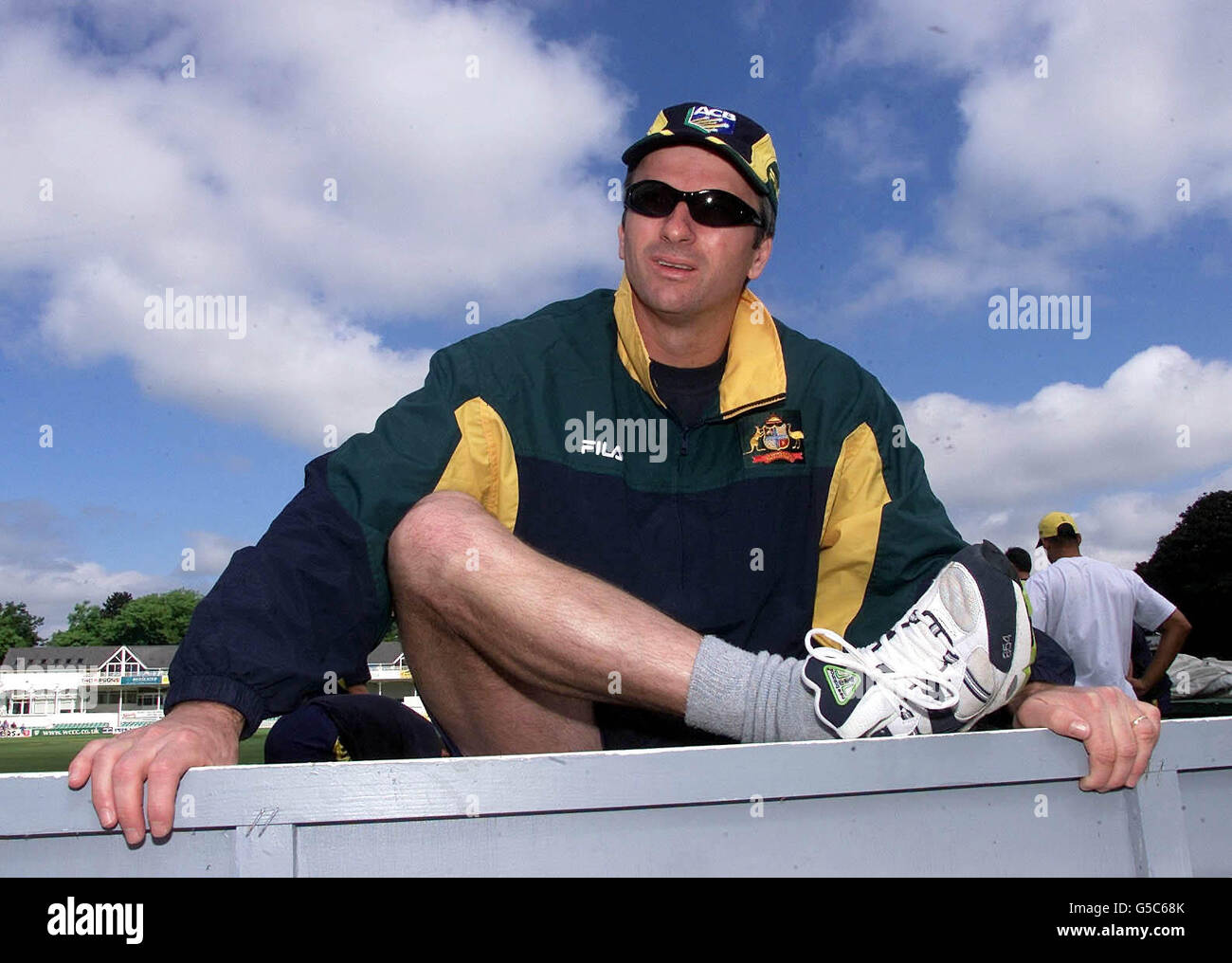 Australia Steve Waugh Stock Photo - Alamy