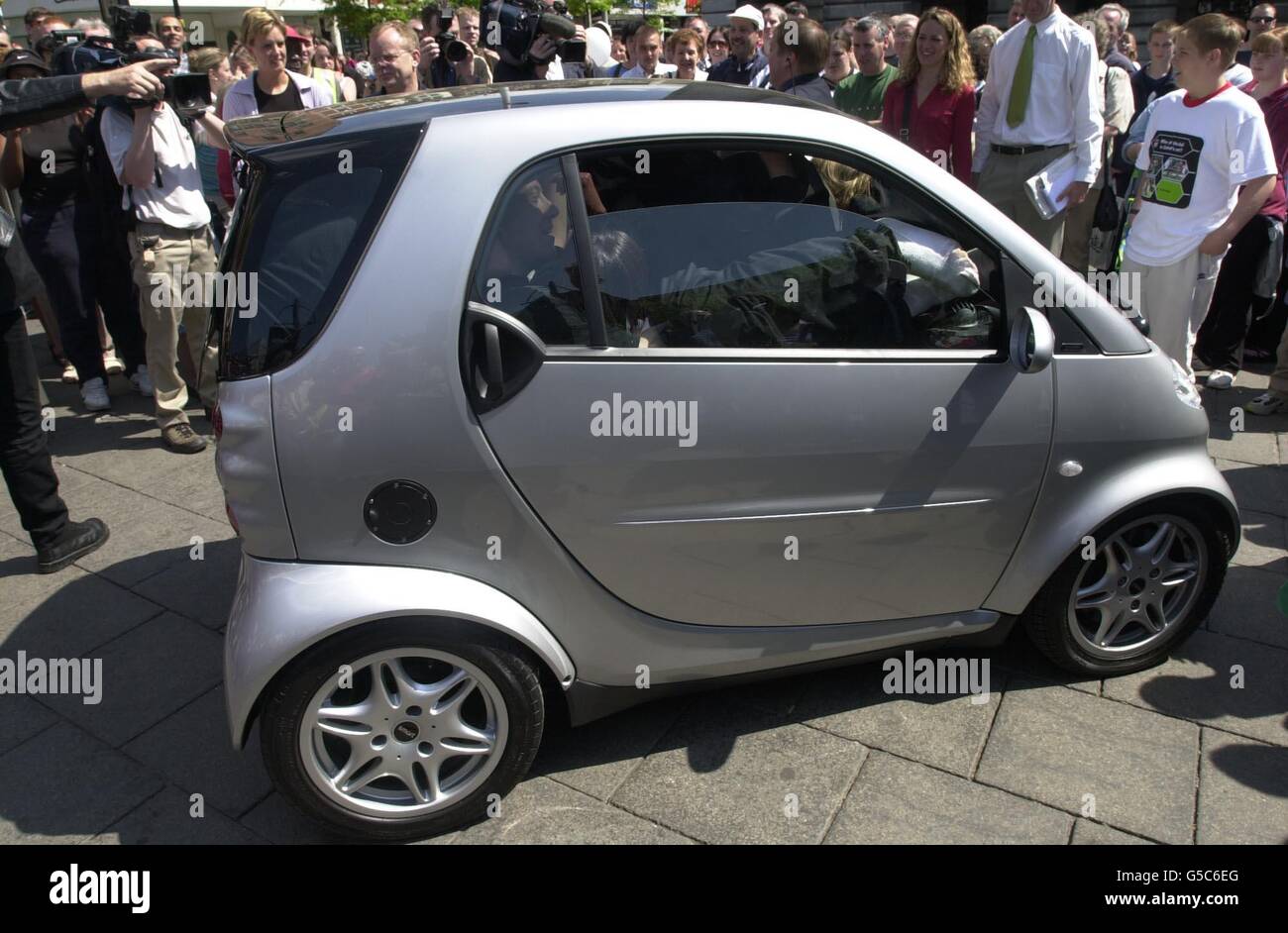 Nottingham smart car record hi-res stock photography and images - Alamy