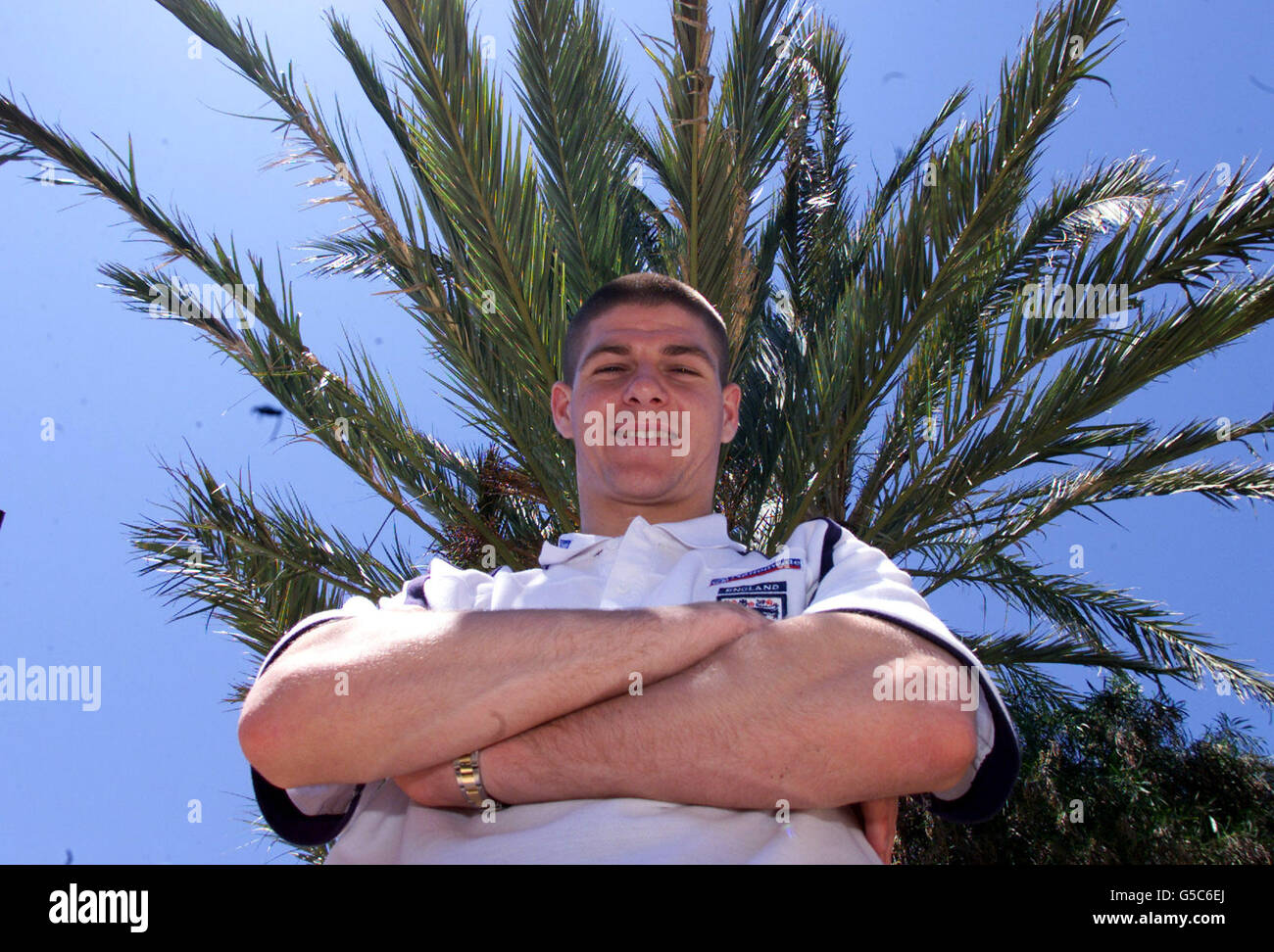 England and Liverpool footballer Steven Gerrard poses for photographers ...