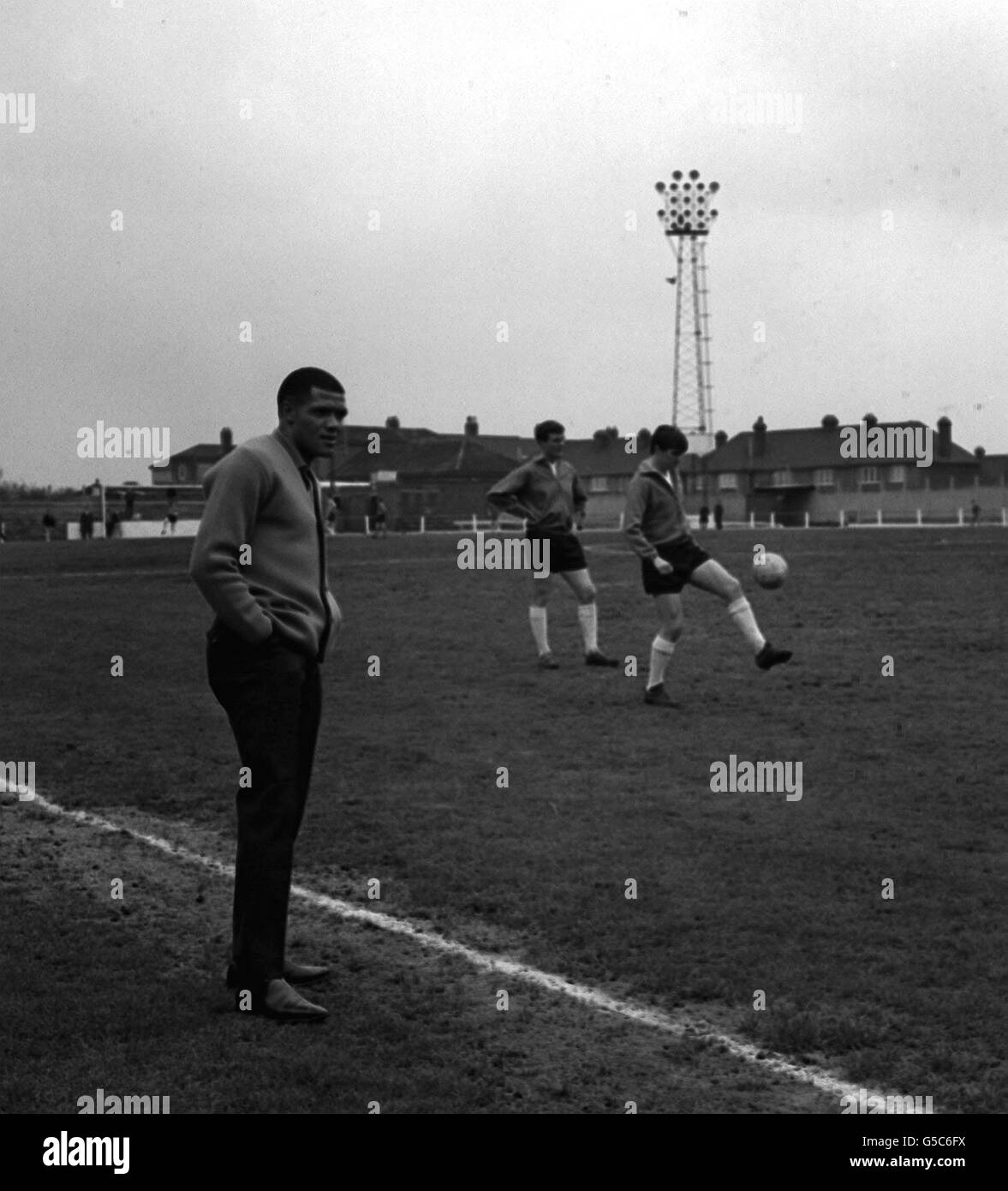 Albert johanneson south african winger hi-res stock photography and ...
