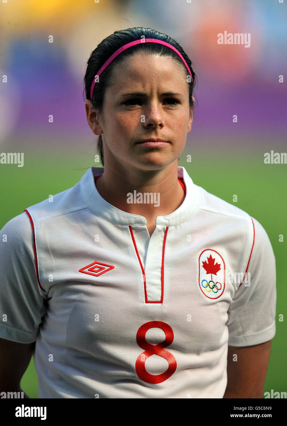 Canada's Diana Beverly Matheson during the Japan v Canada, Womens ...