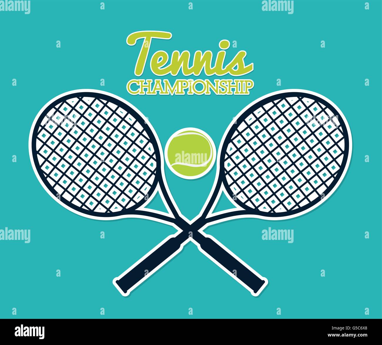 Tennis Sport design Stock Vector Image & Art - Alamy