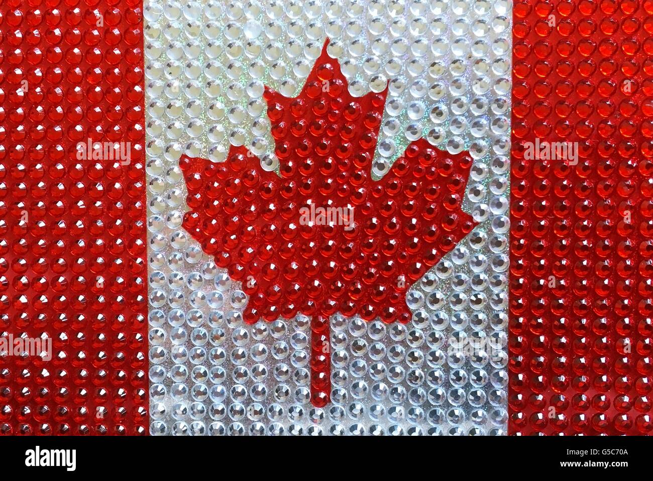 Flag of the red crystal hi-res stock photography and images - Alamy