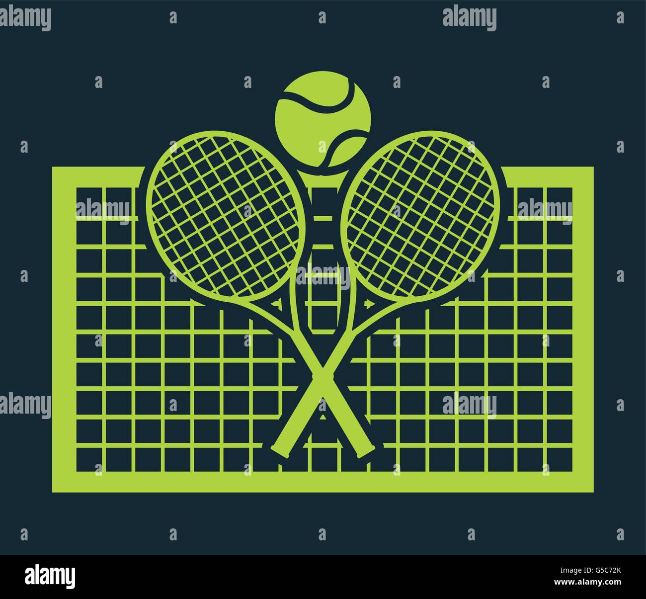 Tennis Sport design Stock Vector Image & Art - Alamy