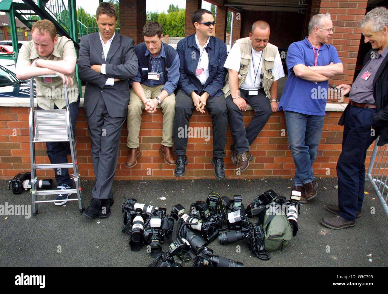 Election campaign strike Stock Photo - Alamy