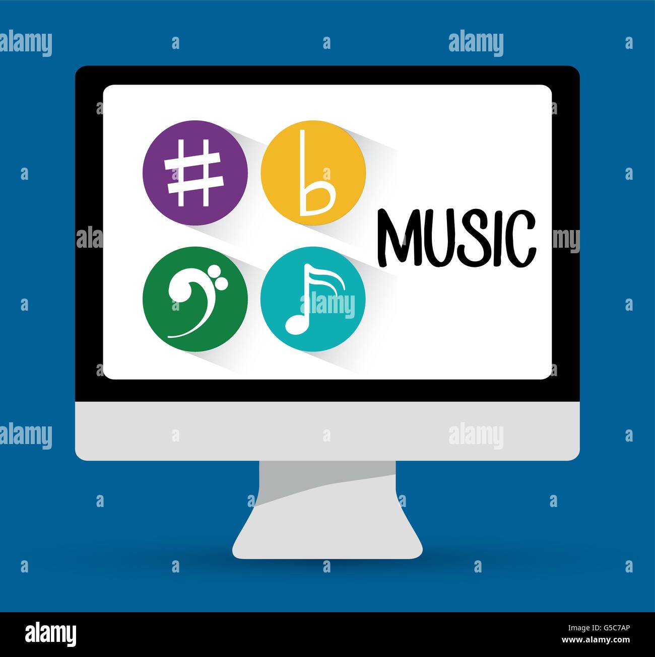 Music and technology design Stock Vector Image & Art - Alamy