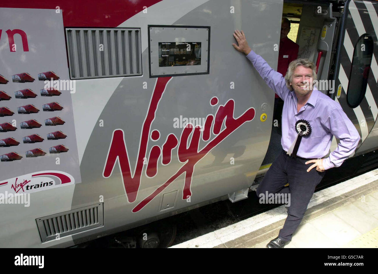 Virgin Trains Voyager Stock Photo - Alamy