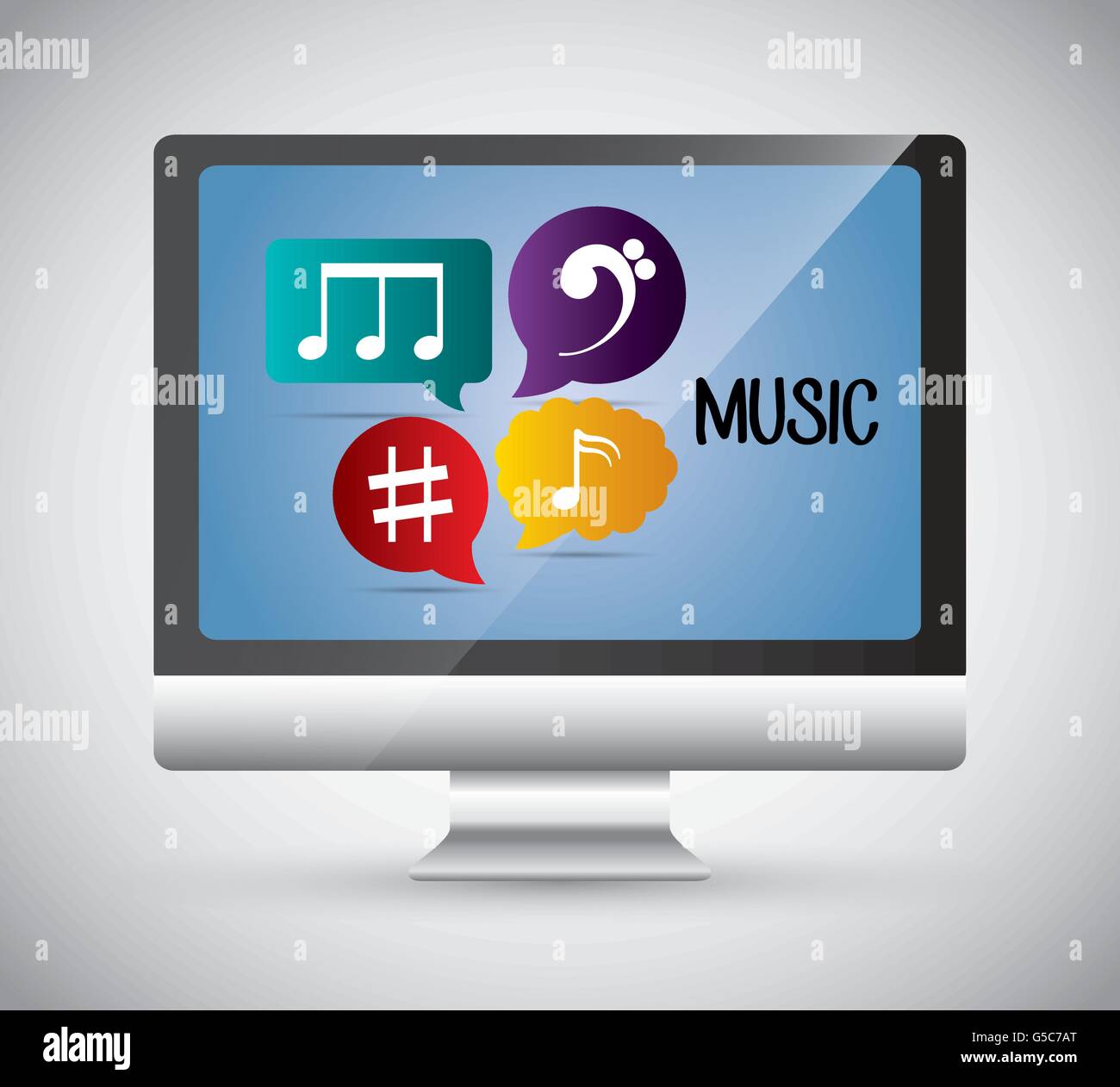 Music and technology design Stock Vector Image & Art - Alamy
