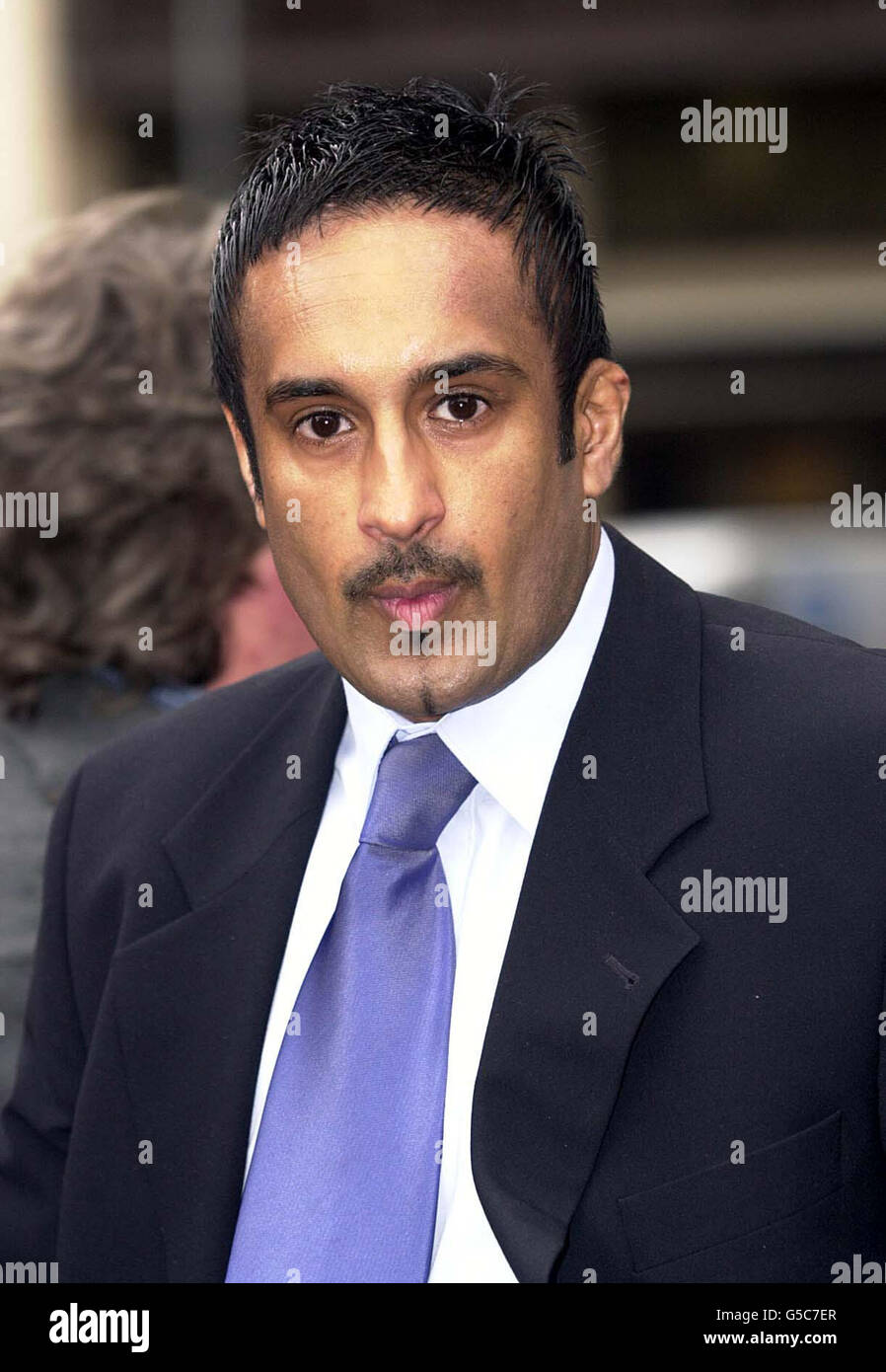 Sanjit Singh Clair arrives at Birmingham Crown Court, where he is ...