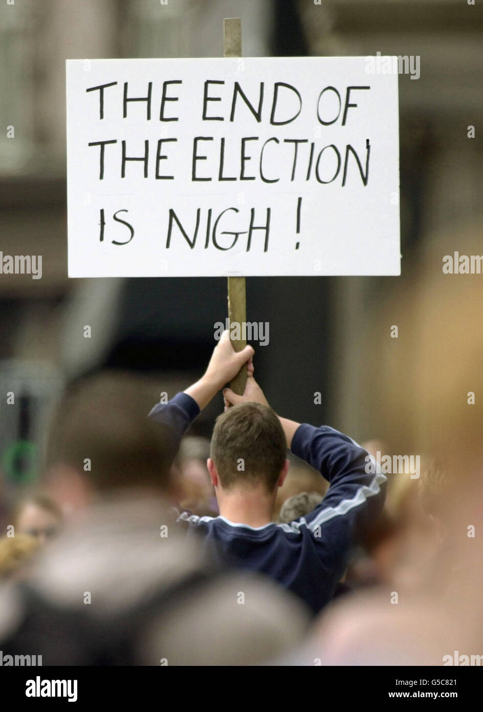 Scotland election poster Stock Photo - Alamy