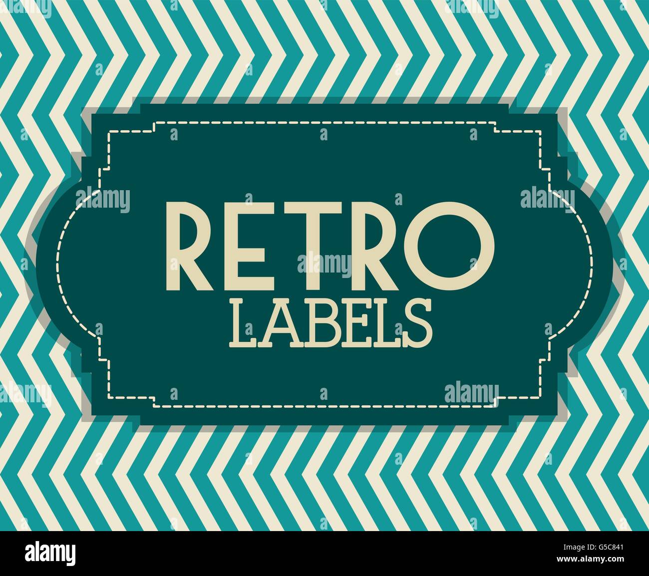 Retro label design Stock Vector Image & Art - Alamy