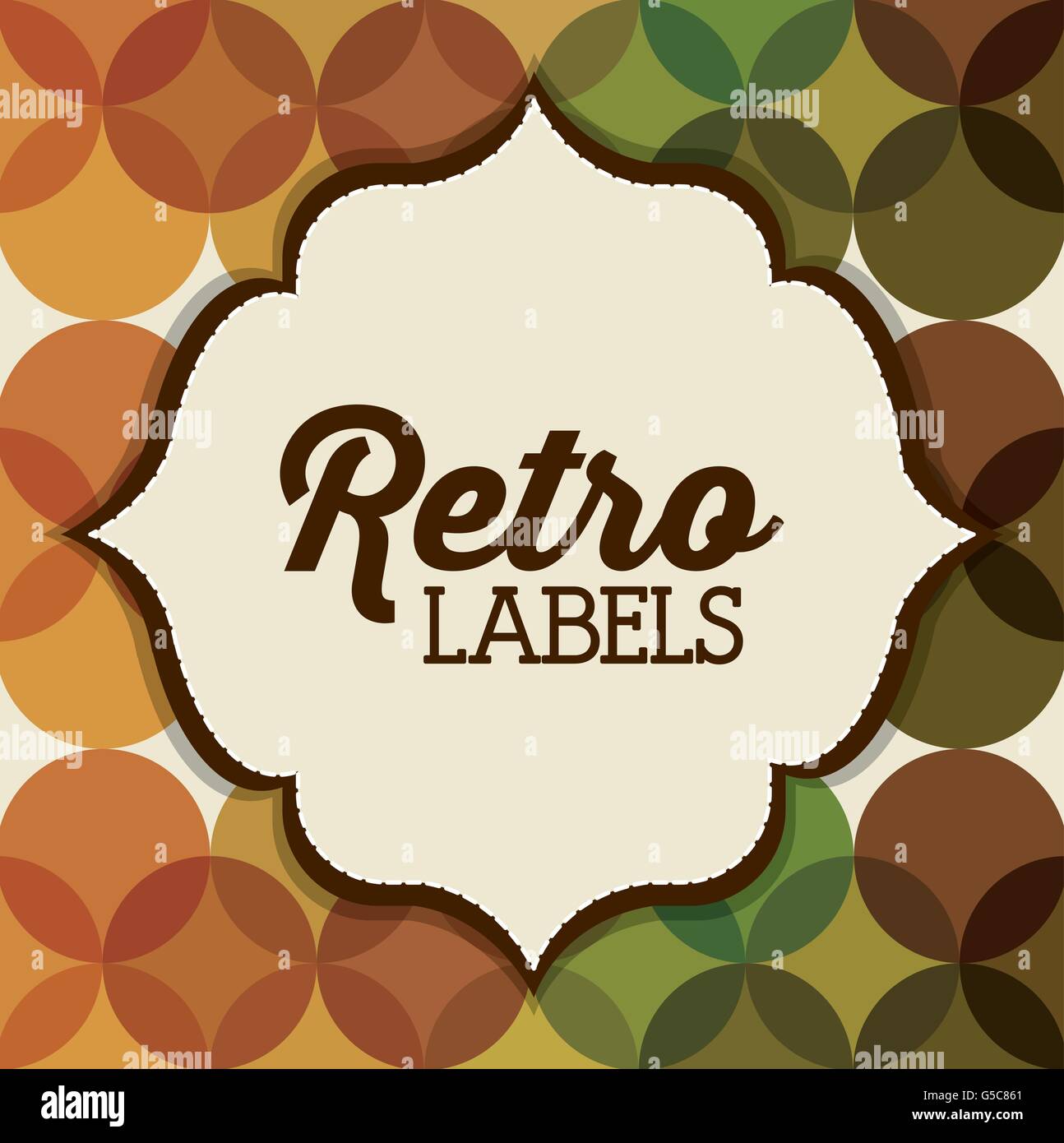 Retro label design Stock Vector Image & Art - Alamy