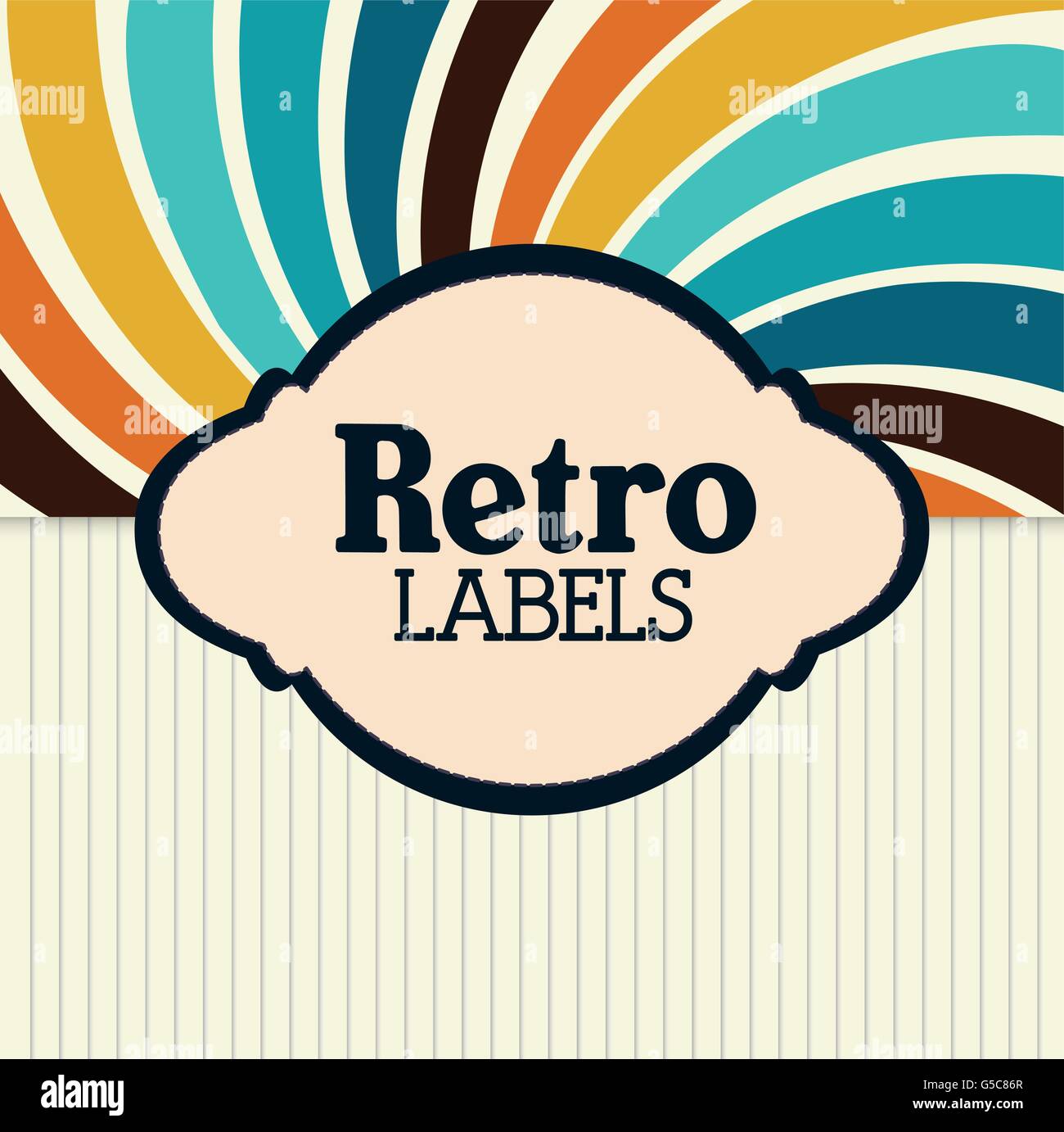 Retro label design Stock Vector Image & Art - Alamy