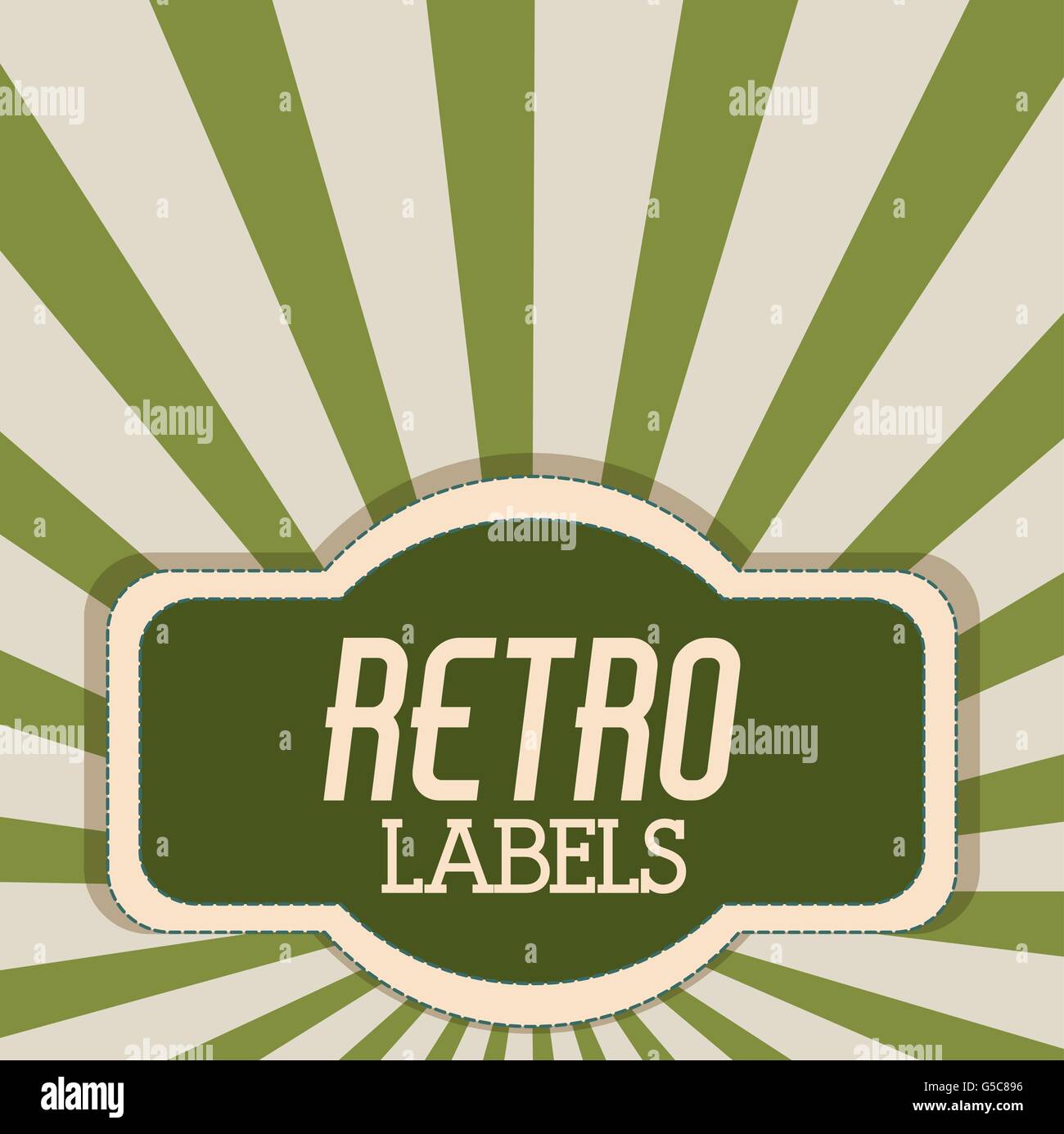 Retro label design Stock Vector Image & Art - Alamy
