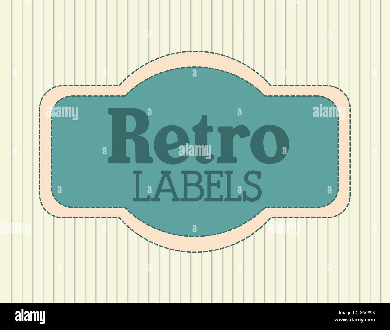 Retro label design Stock Vector Image & Art - Alamy