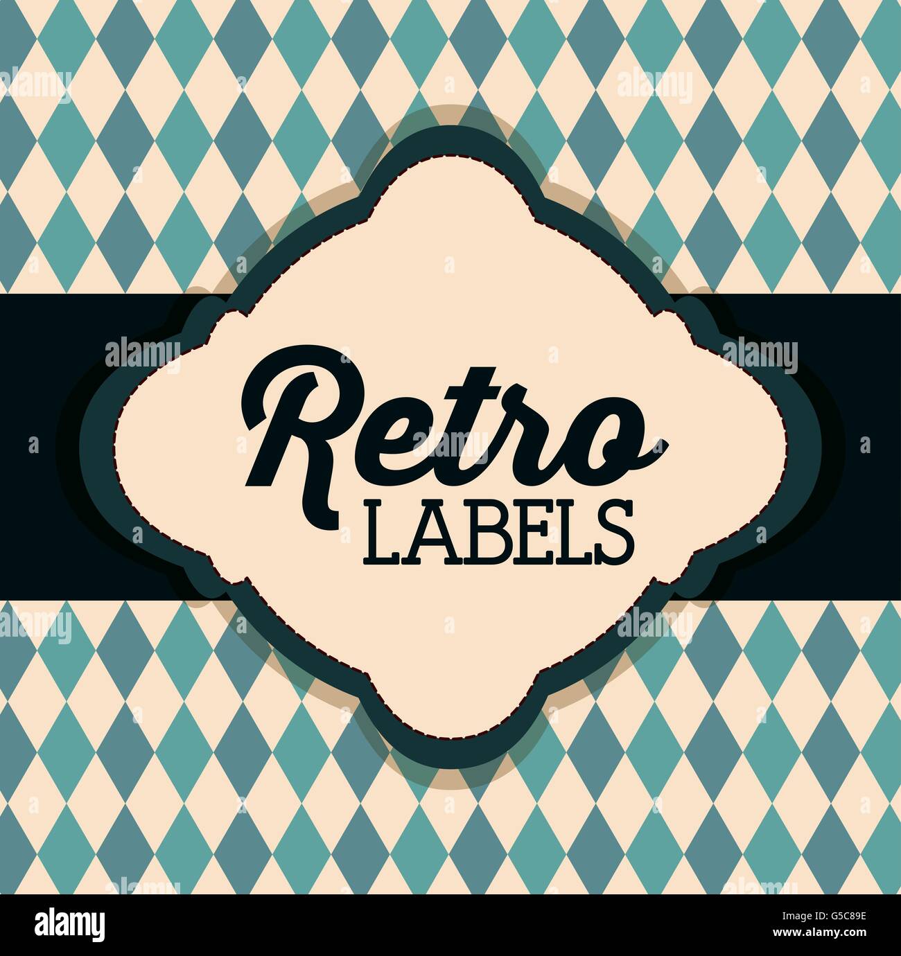 Retro label design Stock Vector Image & Art - Alamy