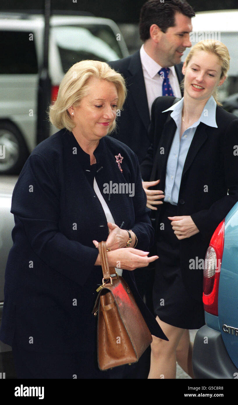 Lord Archer's former secretary Angela Peppiatt, 56, with her daughter ...