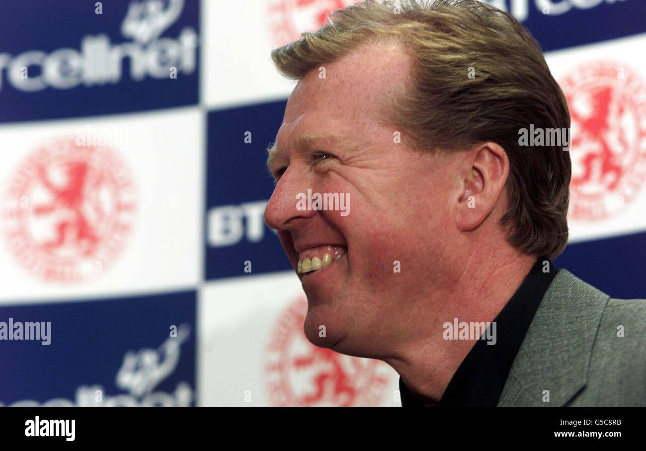 Middlesbrough manager bryan is re united with terry venables hi-res ...