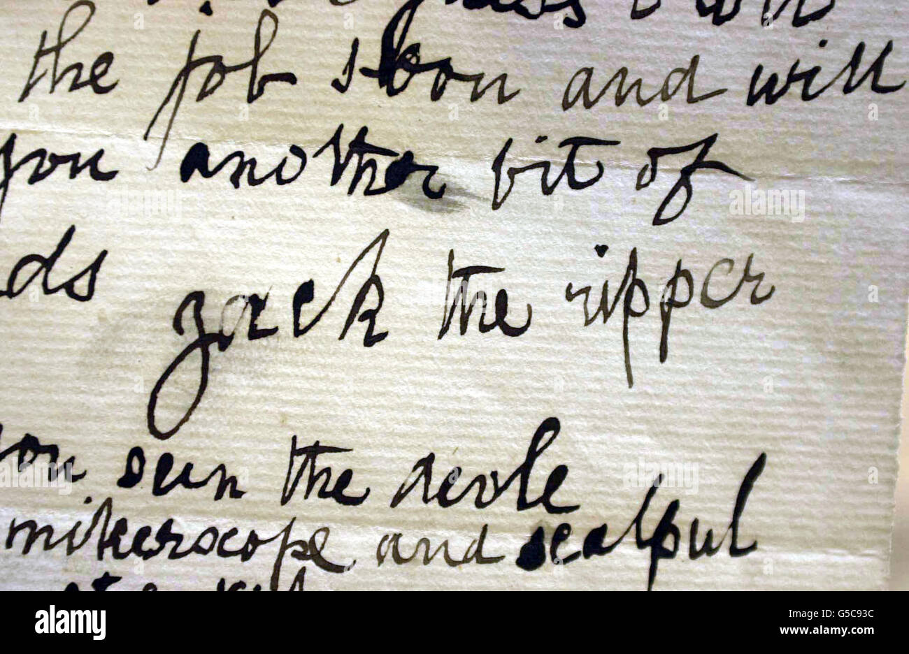 Jack The Ripper London 1888 High Resolution Stock Photography and ...