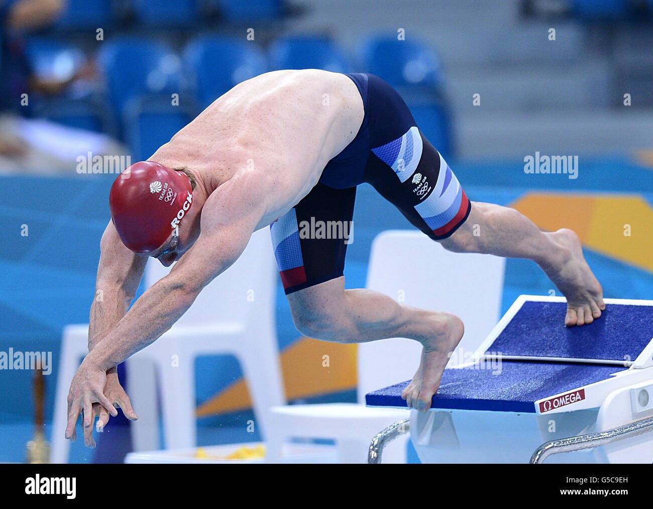 London Olympic Games - Day 6. Great Britain's Michael Rock starts his ...